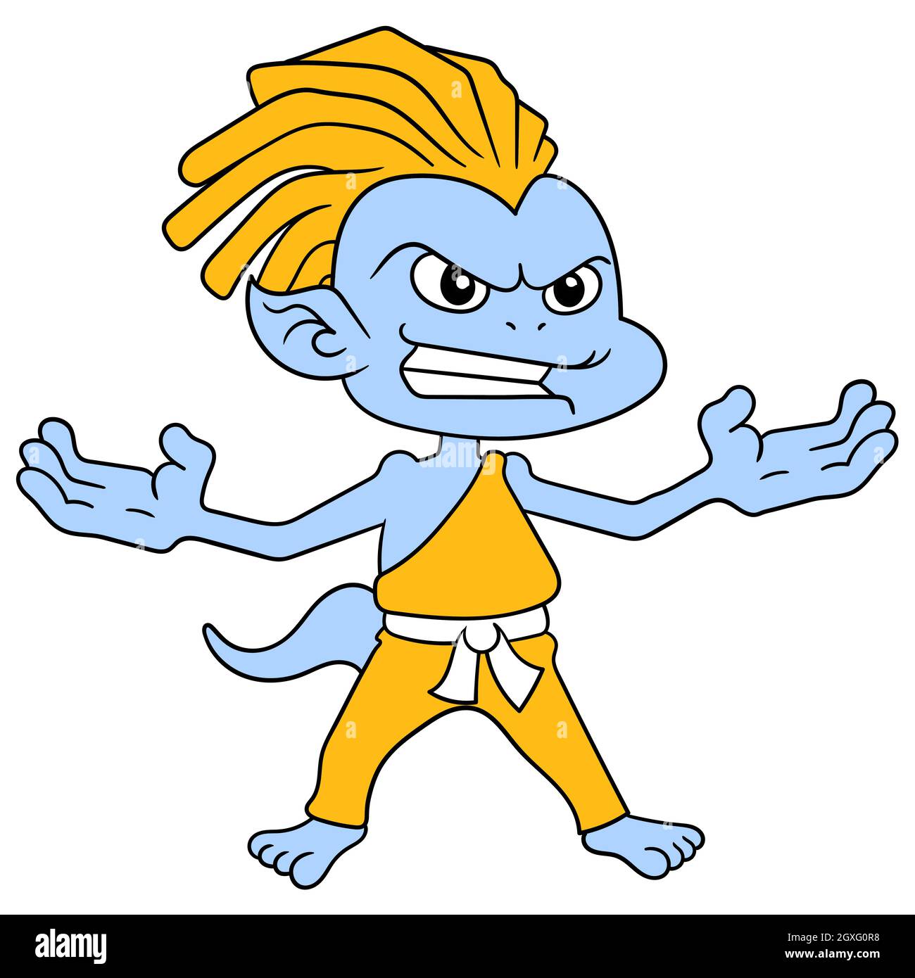 Martial art image Stock Vector Images - Alamy