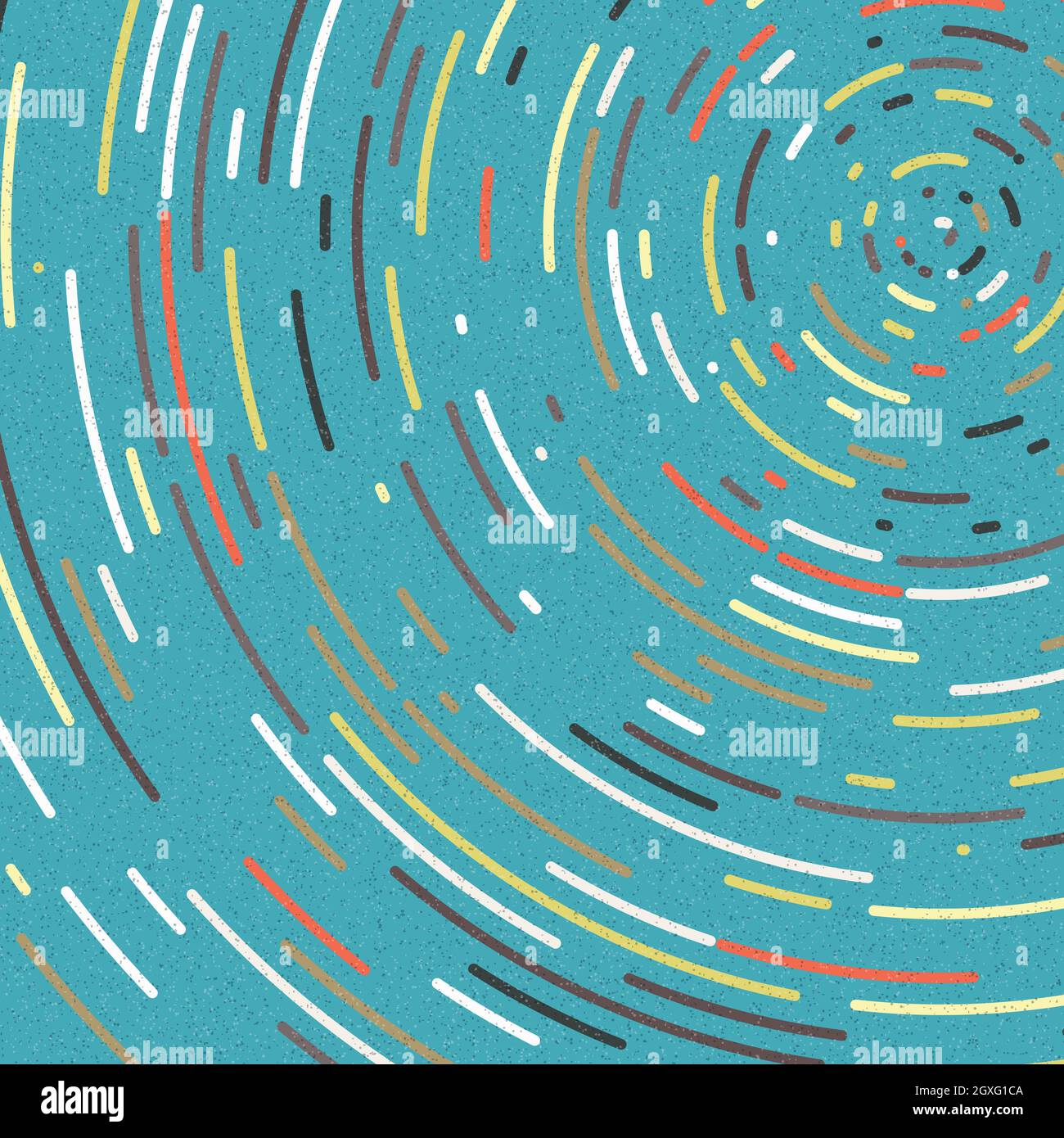 Colorful Universe Distribution Computational Generative Art background ...