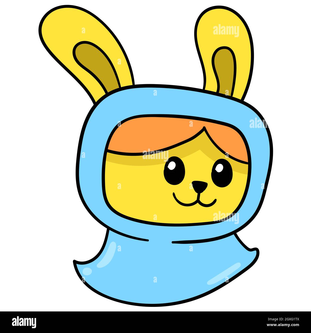 the head of a muslim rabbit woman Stock Vector Image & Art - Alamy