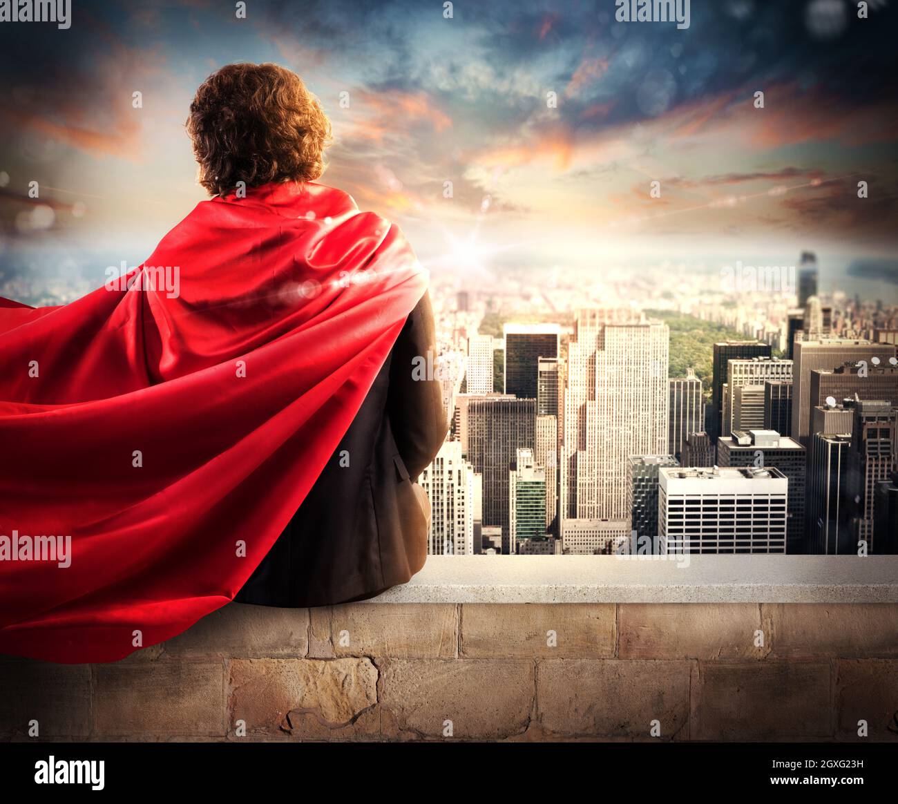 City businessman from above hi-res stock photography and images - Alamy