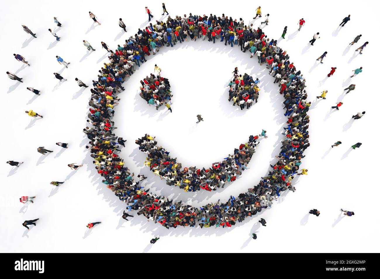 Community smiley face Cut Out Stock Images & Pictures - Alamy