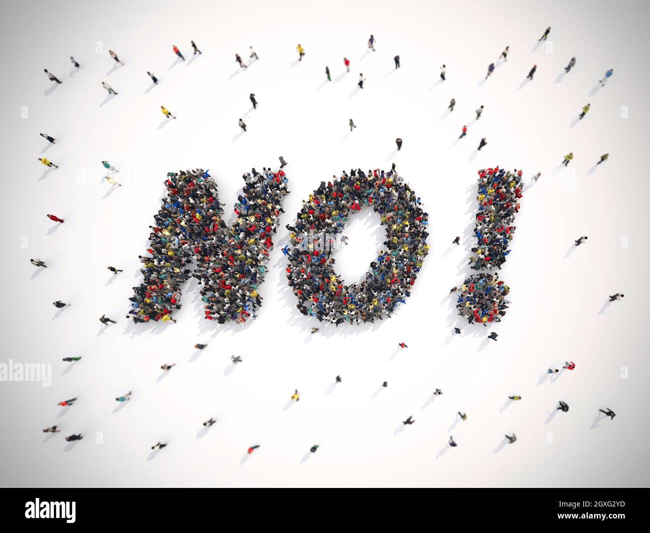 3d business people forming word hi-res stock photography and images - Alamy