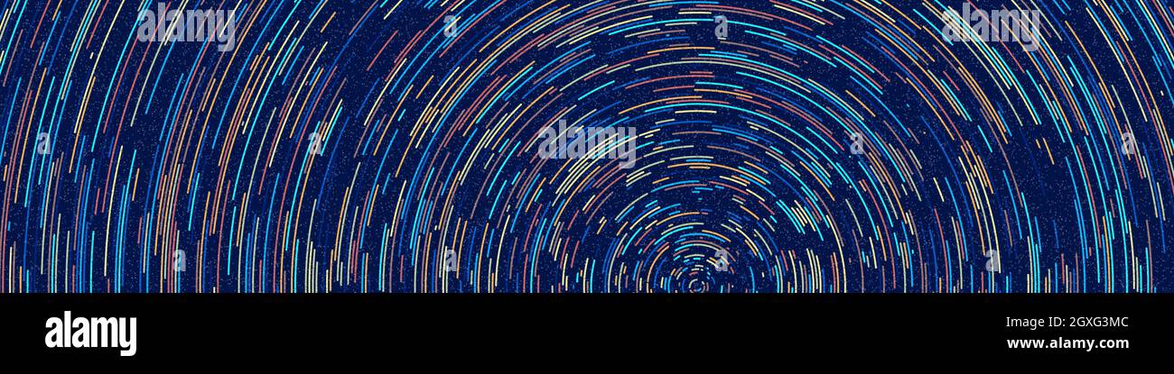 Colorful Universe Distribution Computational Generative Art background ...