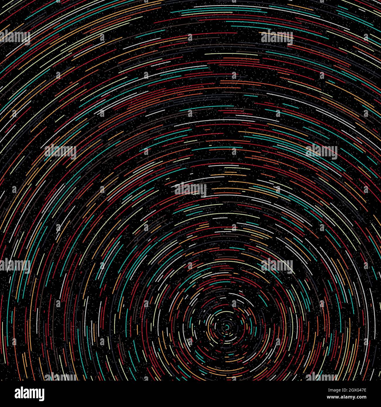 Colorful Universe Distribution Computational Generative Art background ...