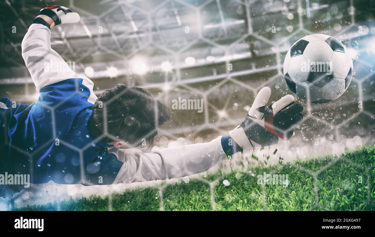 Football close up scene at the stadium Stock Photo - Alamy