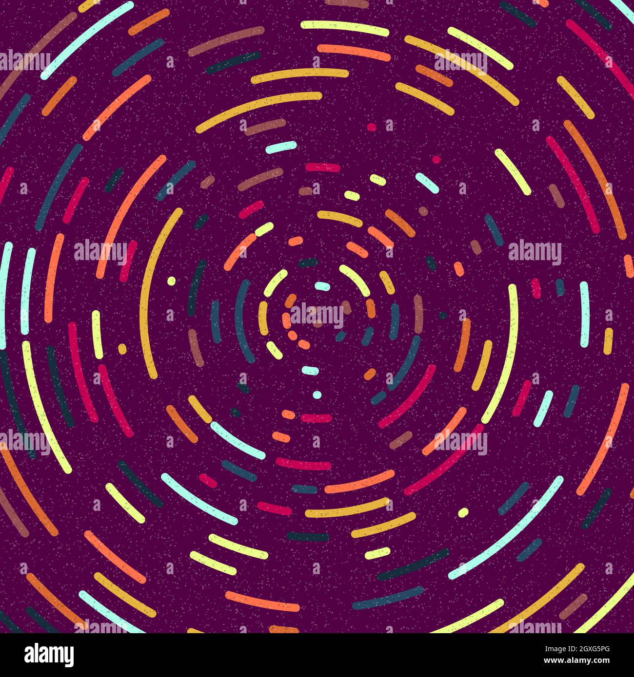 Colorful Universe Distribution Computational Generative Art background ...