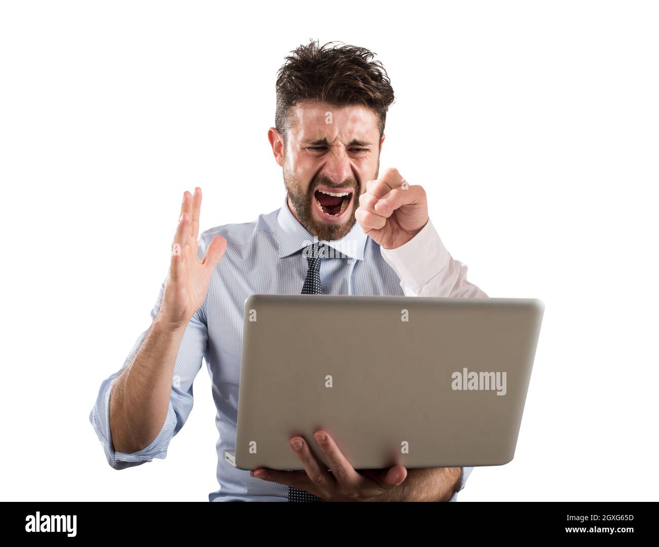 Cyber Bullying Computer Screen