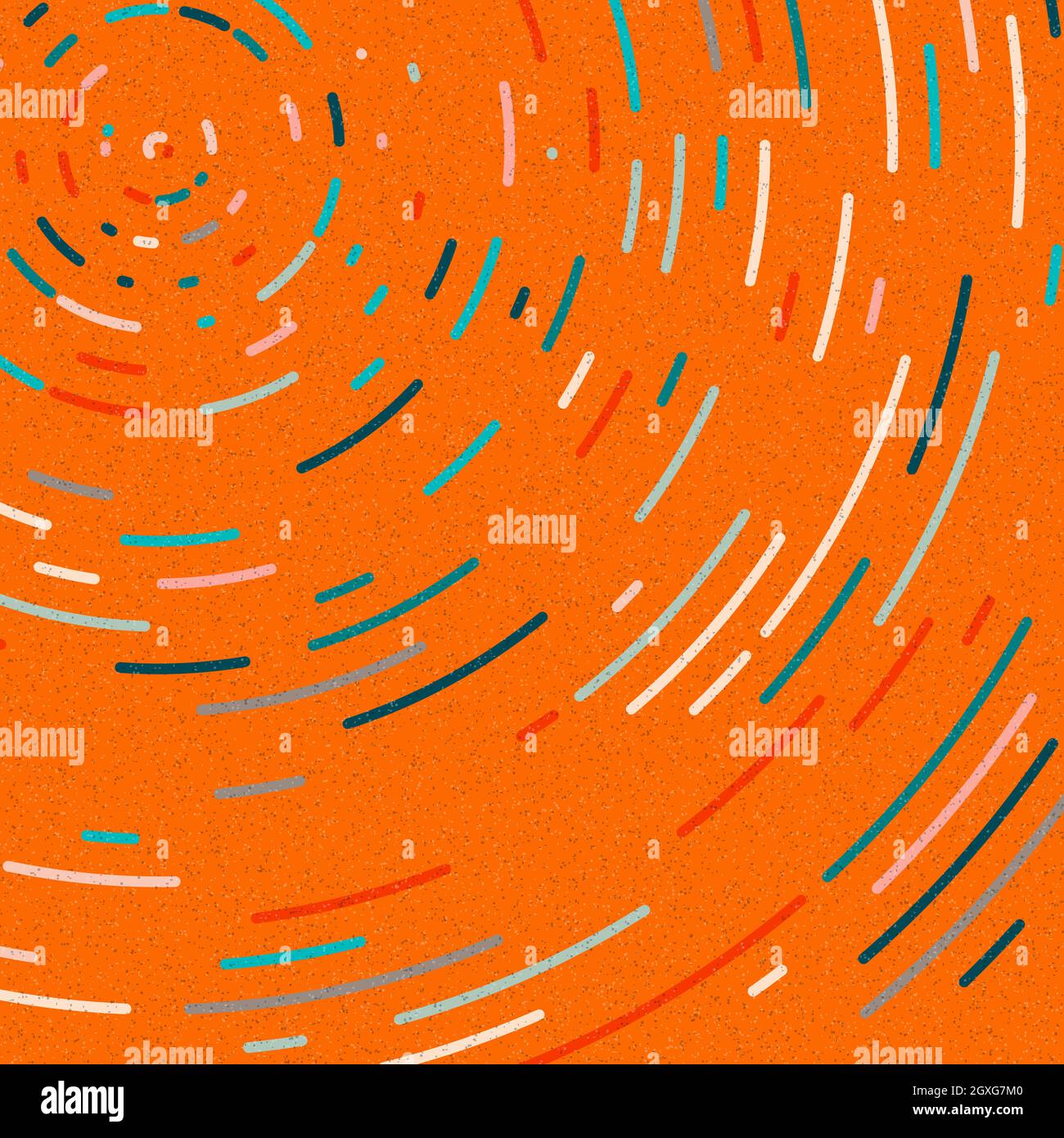 Colorful Universe Distribution Computational Generative Art background ...