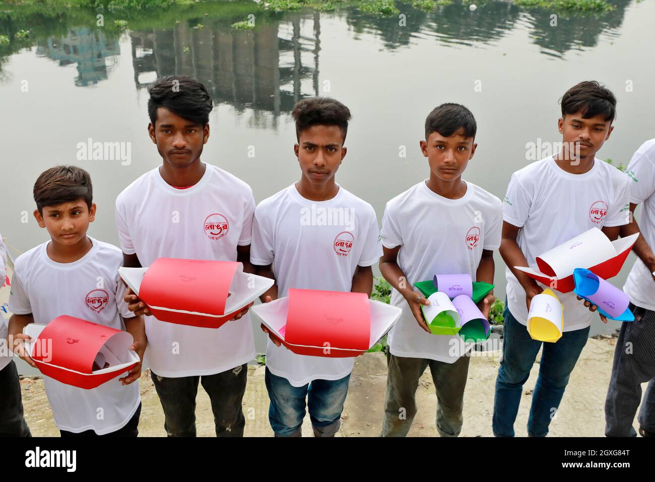 Dhaka, Bangladesh - October 05, 2021: The demand for decontamination of ...