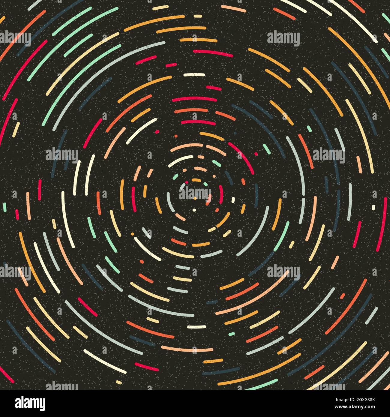 Colorful Universe Distribution Computational Generative Art background ...