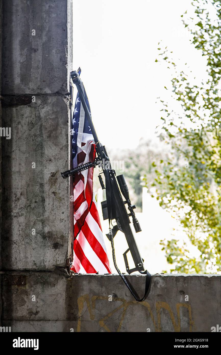 Army sniper large caliber rifle hi-res stock photography and images - Alamy