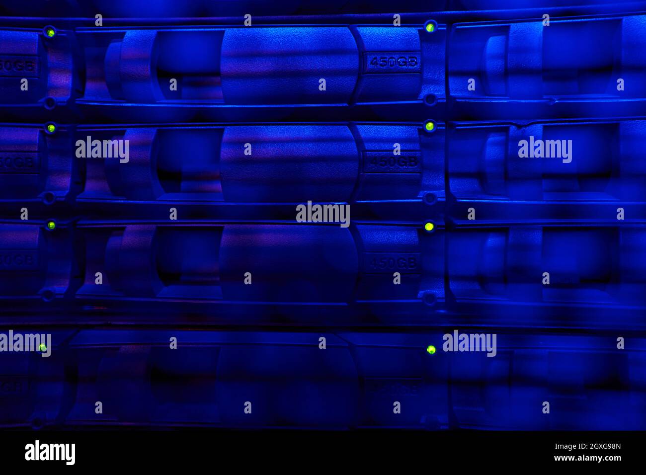 Computer racks with storage information in data center Stock Photo - Alamy
