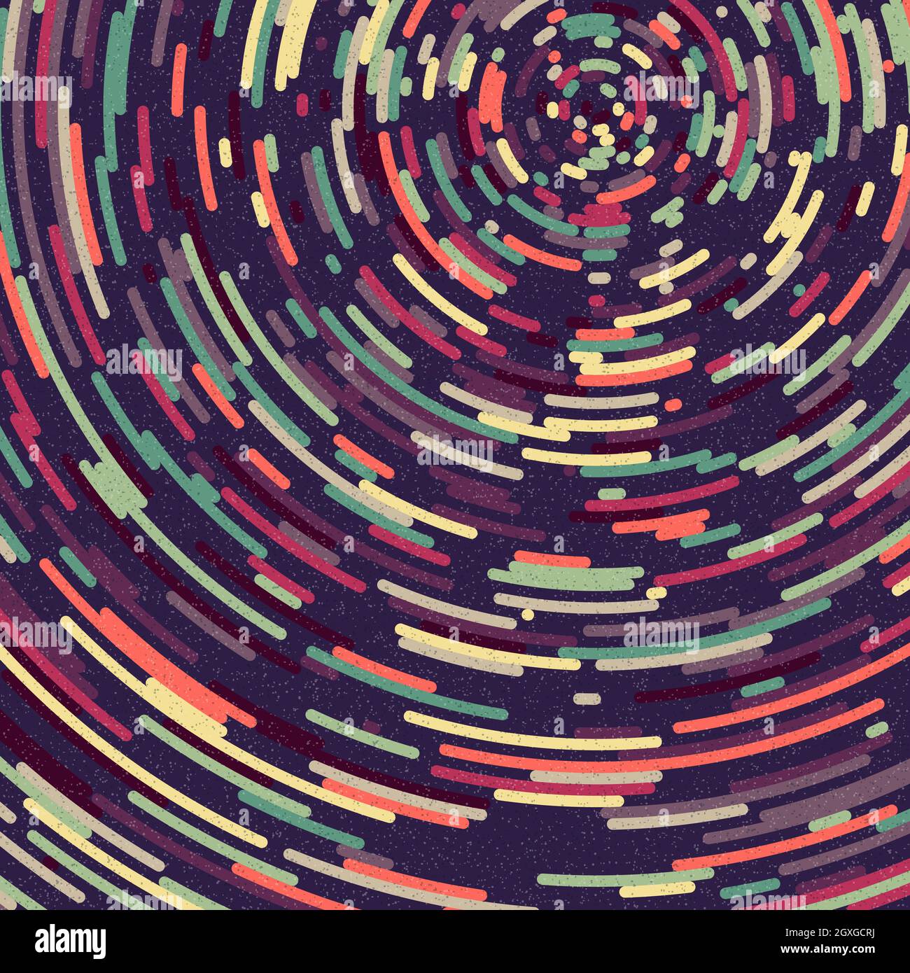 Colorful Universe Distribution Computational Generative Art background ...