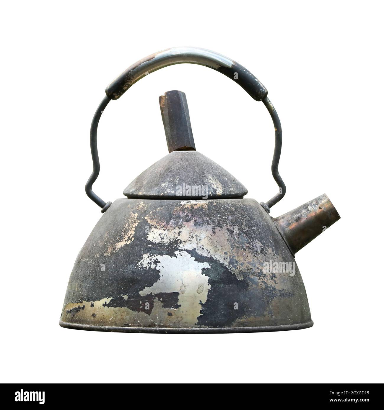 Used metal teapot hi-res stock photography and images - Alamy