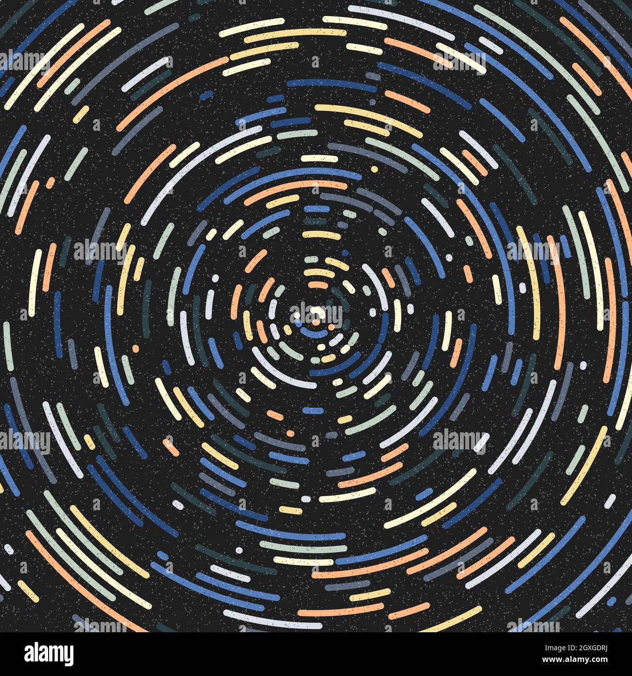 Colorful Universe Distribution Computational Generative Art background ...