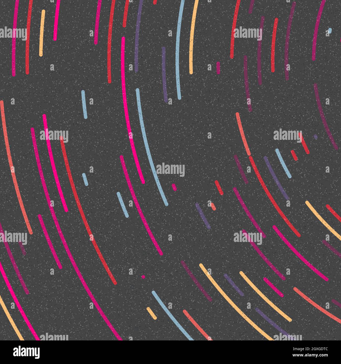 Colorful Universe Distribution Computational Generative Art background ...