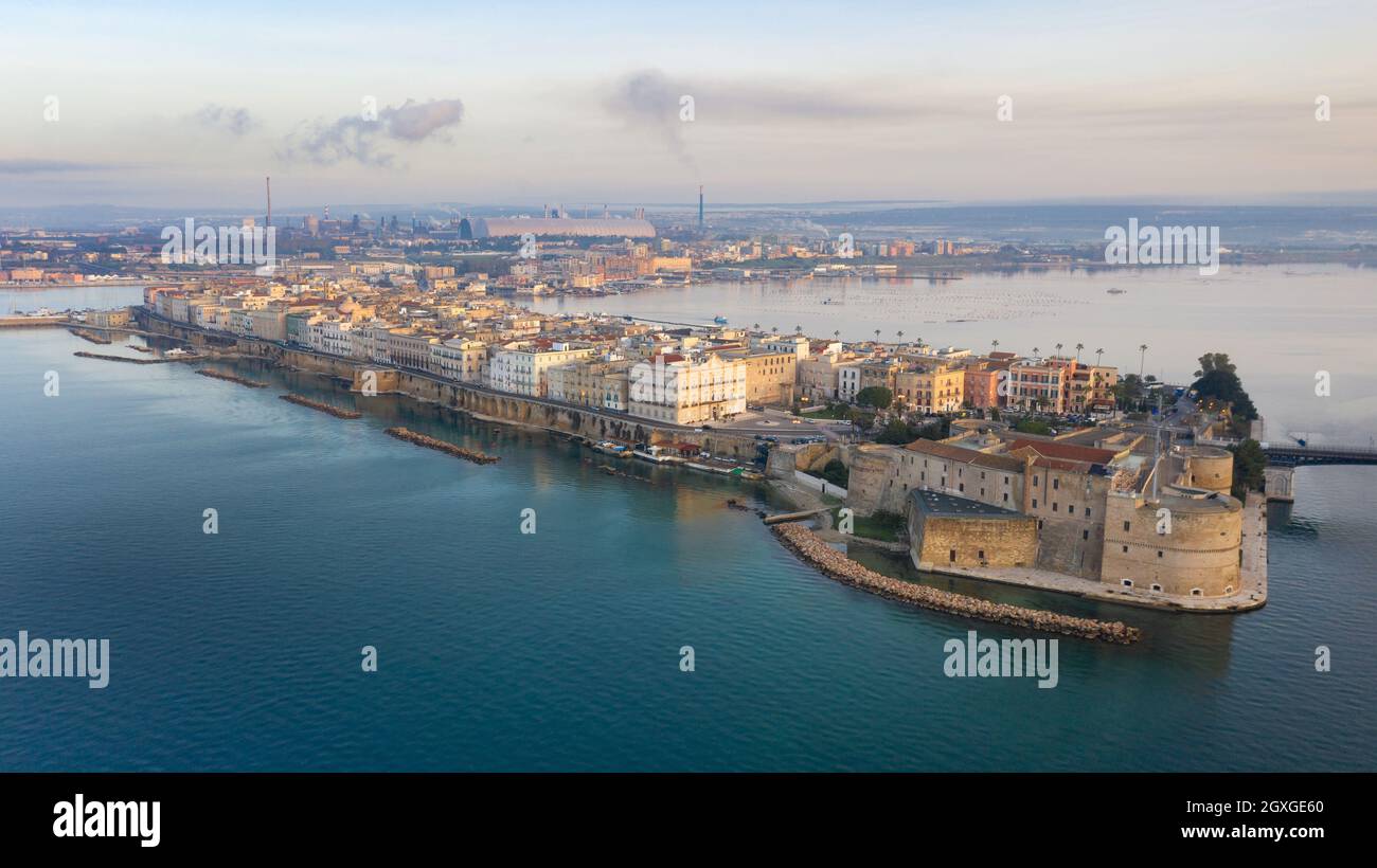 Taranto aerial view hi-res stock photography and images - Alamy