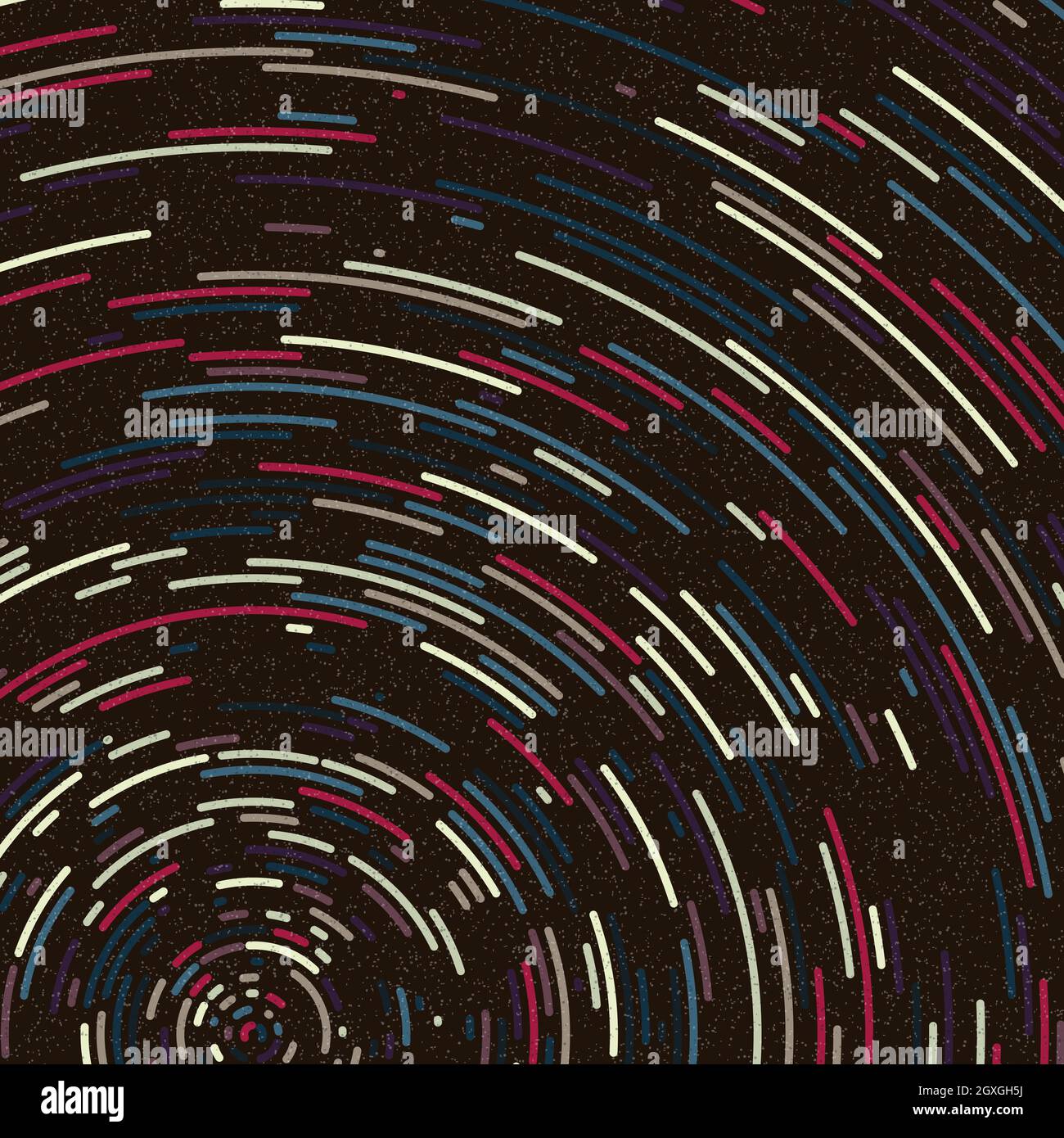 Colorful Universe Distribution Computational Generative Art background ...