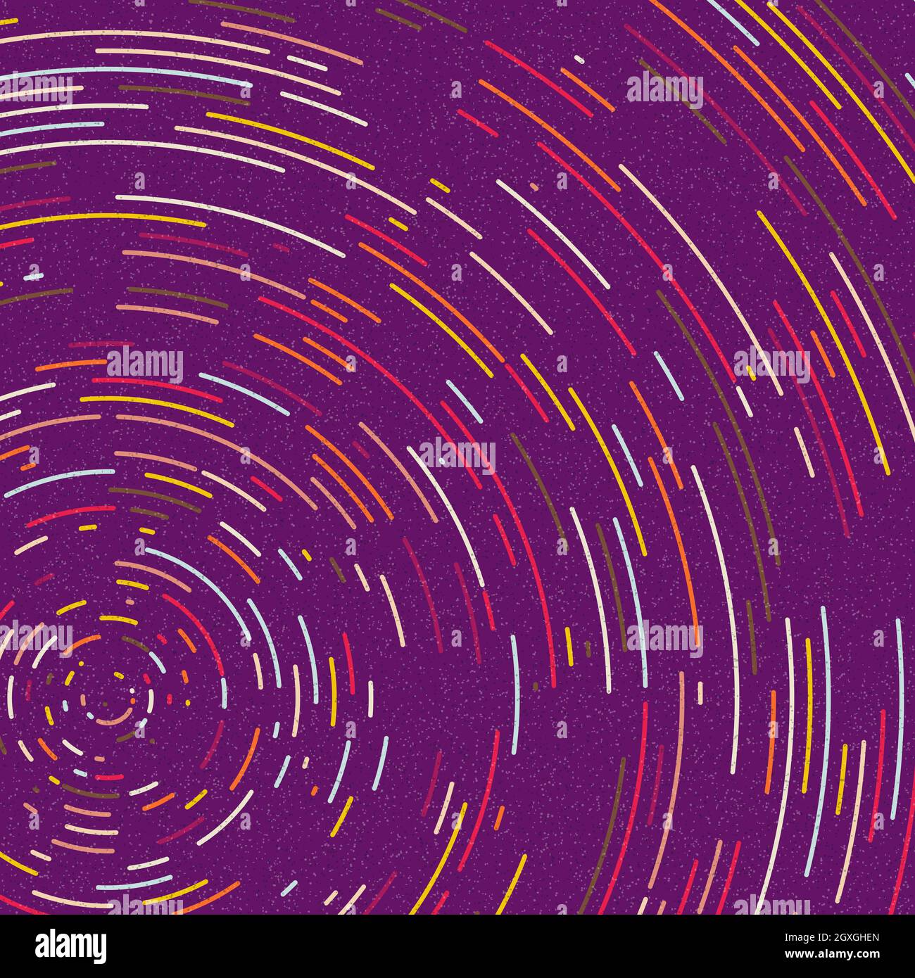 Colorful Universe Distribution Computational Generative Art background ...