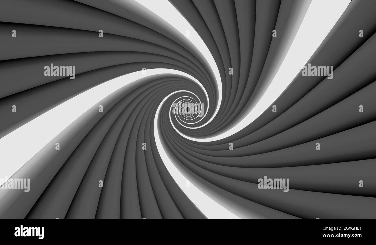 3d Abstract spiral background. 3d rendering Stock Photo - Alamy