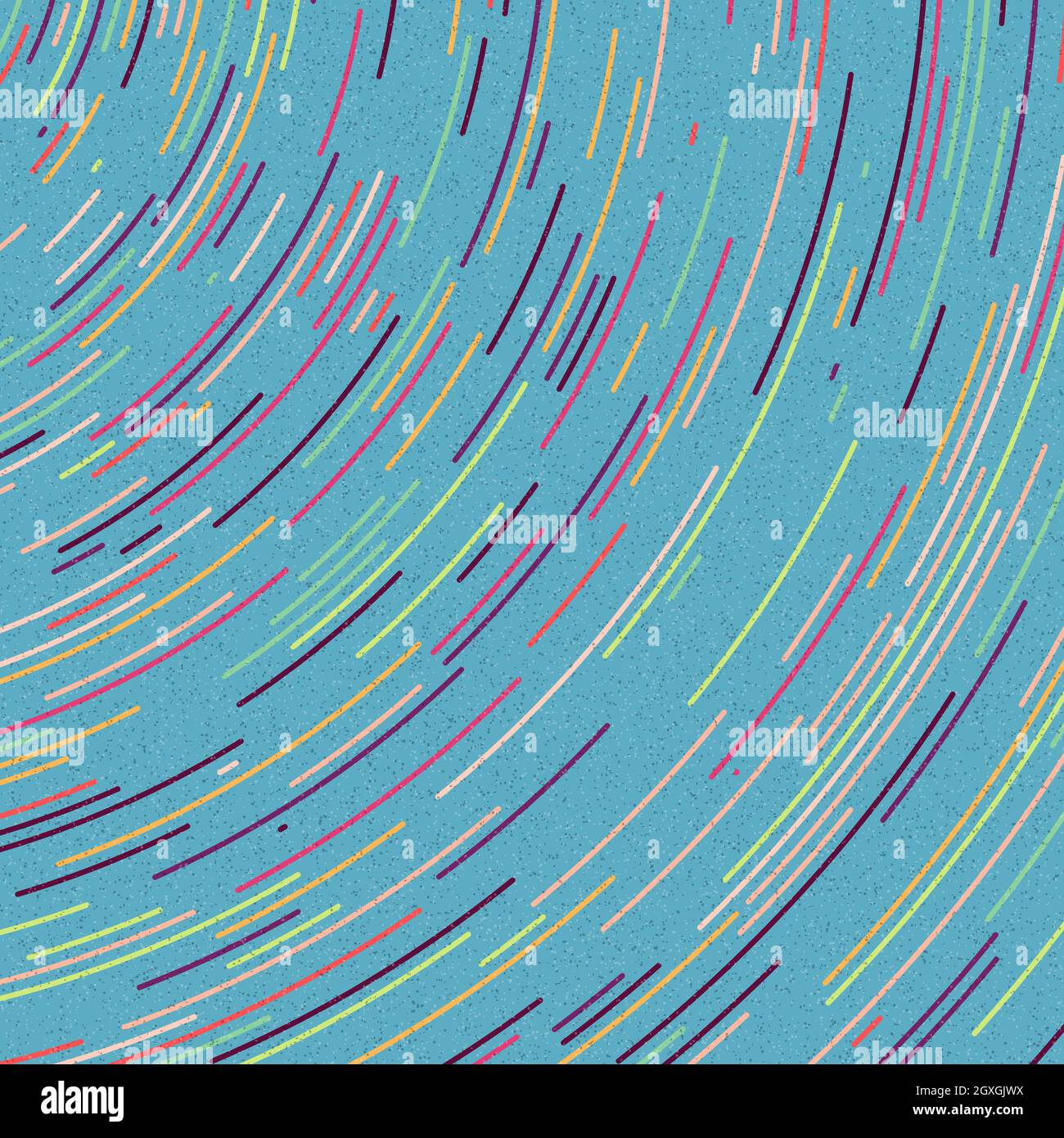 Colorful Universe Distribution Computational Generative Art background ...