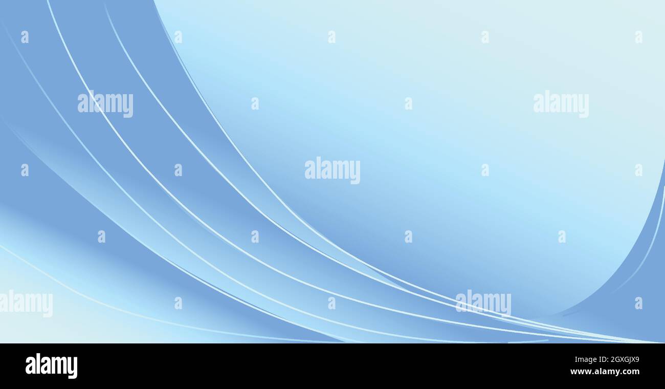 Volume lines on a blue background - Panoramic Vector Background ...