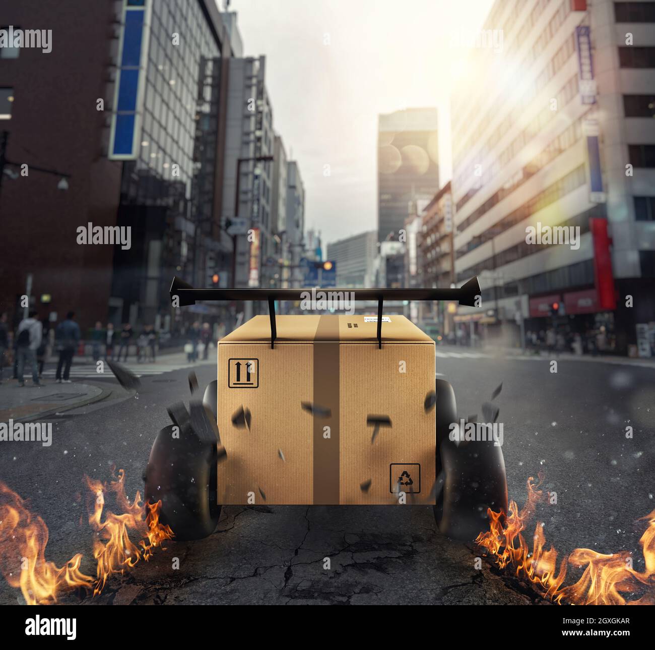 Priority courier hi-res stock photography and images - Alamy