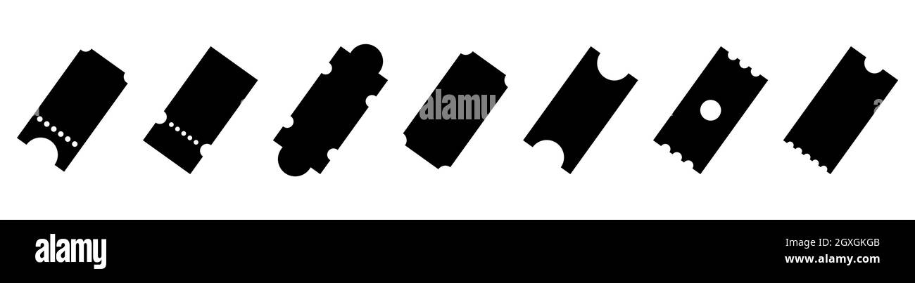 Set of promo code icons. Black coupon code symbol. Vector illustration ...