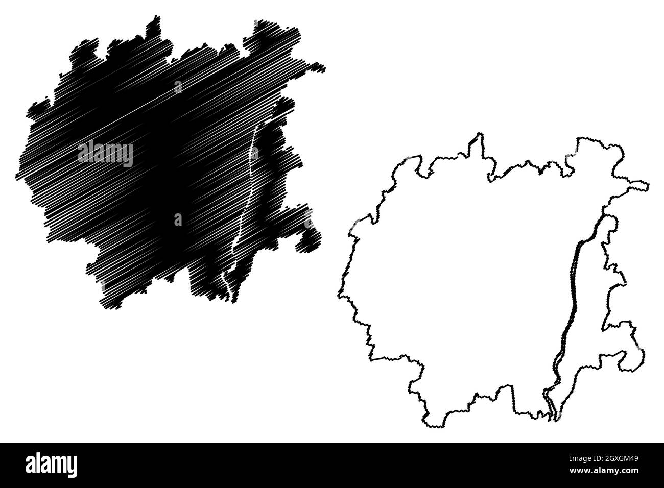 Jehanabad district (Bihar State, Magadh division, Republic of India ...