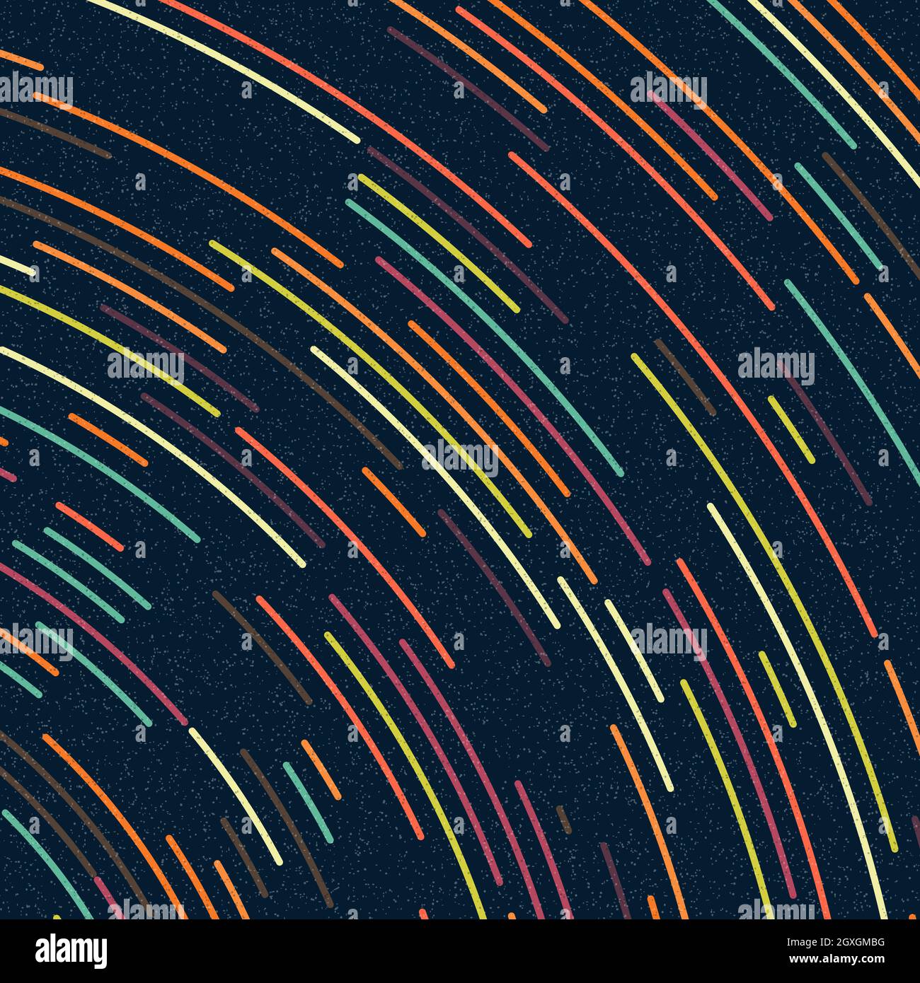 Colorful Universe Distribution Computational Generative Art background ...