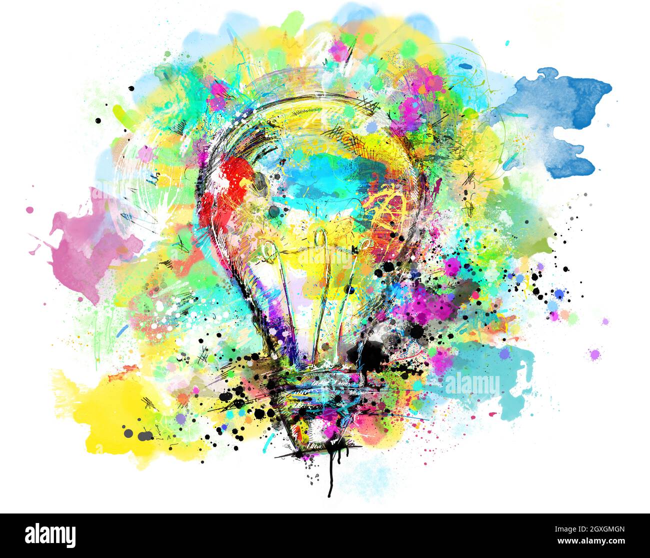 Banner concept of innovation, creativity and imagination Stock Photo ...