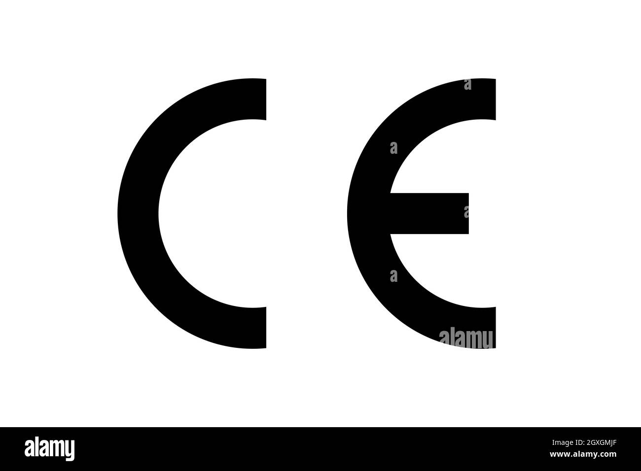 CE marking symbol isolated on white background Stock Vector Image & Art ...