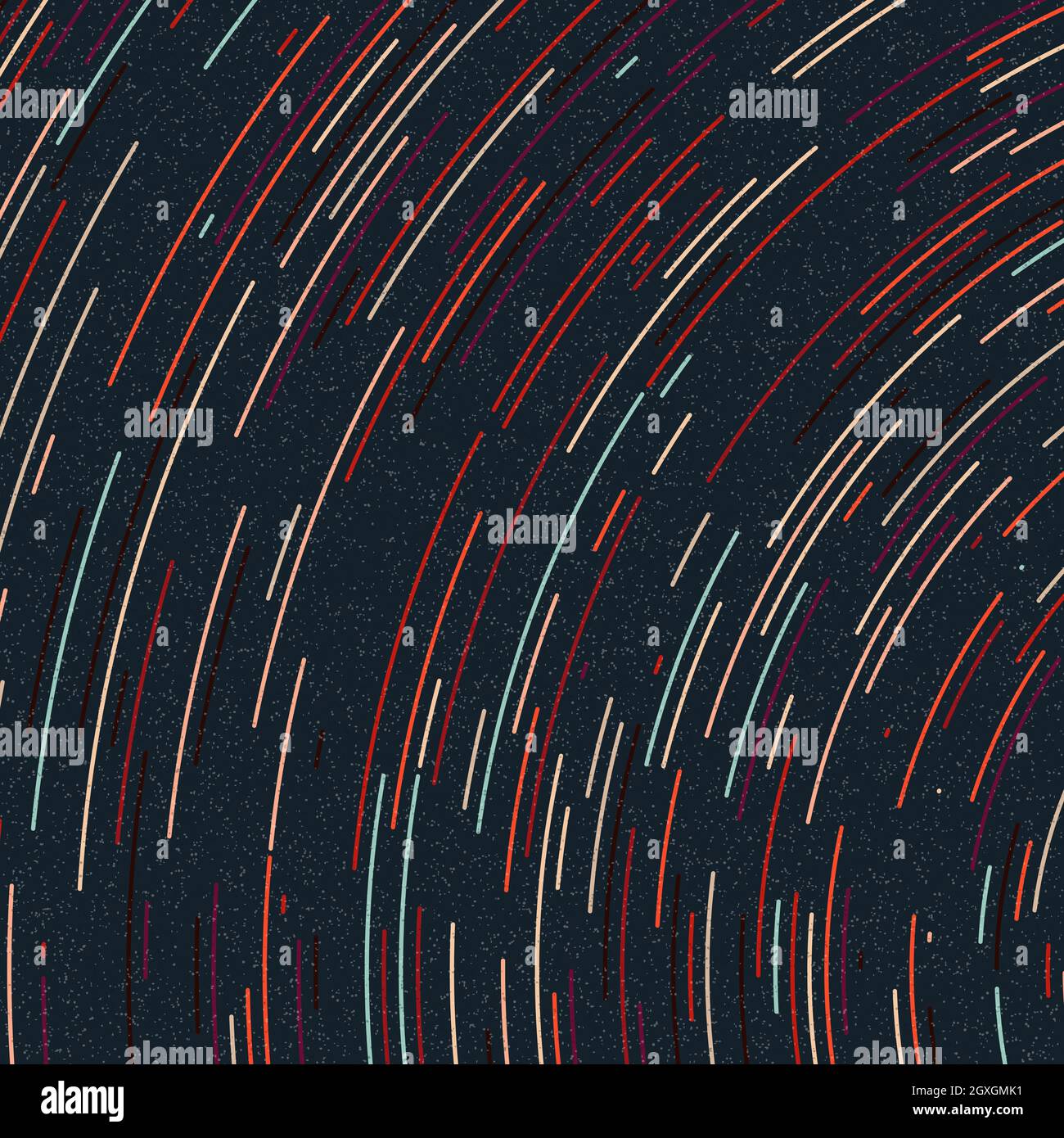 Colorful Universe Distribution Computational Generative Art background ...