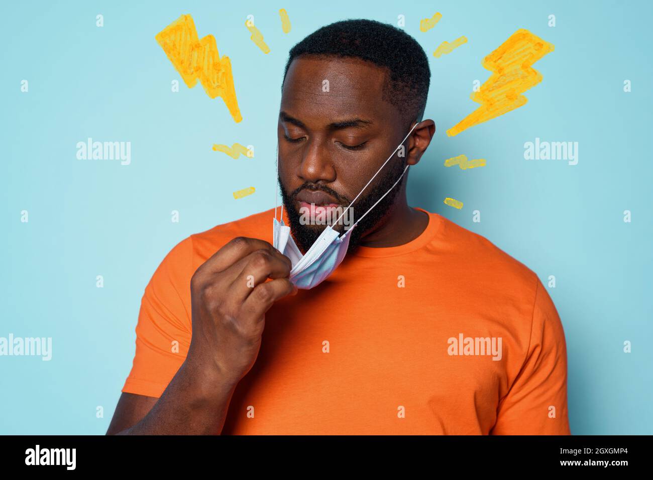 Difficult to breathe hi-res stock photography and images - Alamy