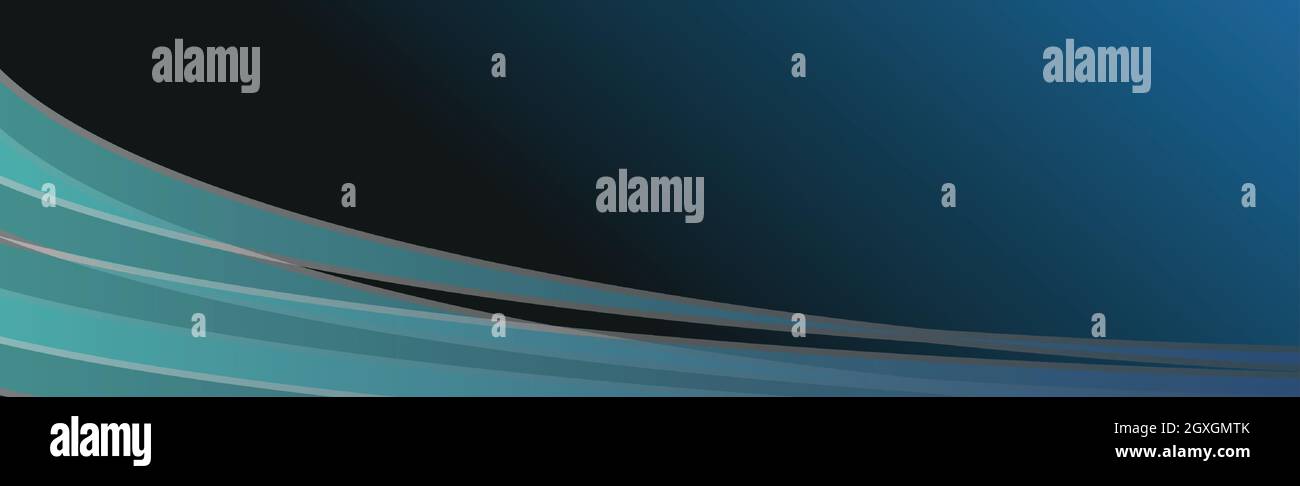 Volume lines on a blue background - Panoramic Vector Background ...