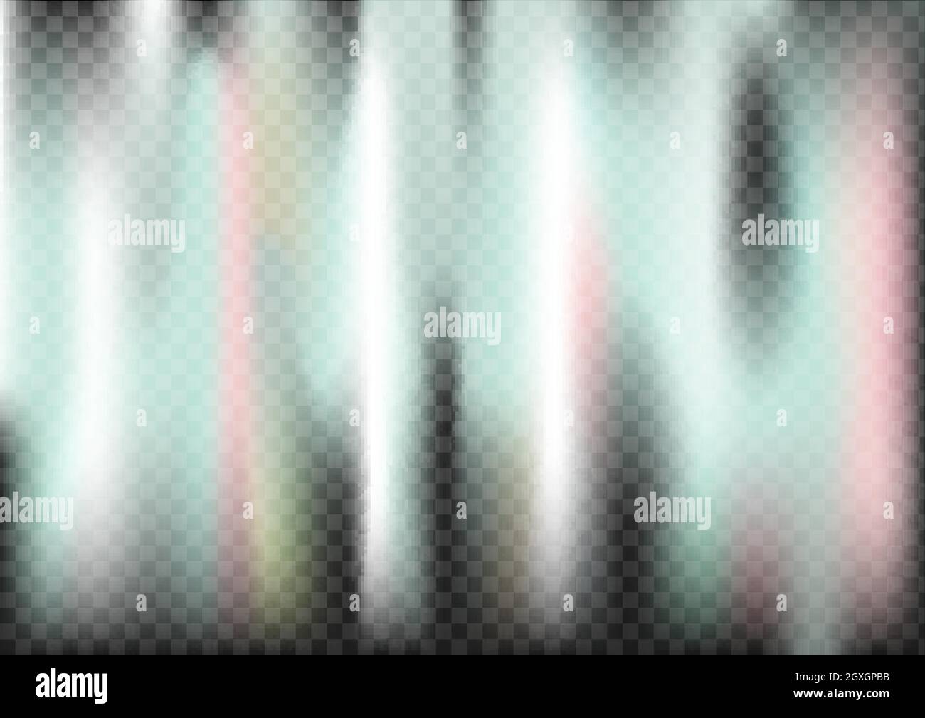 Hologram Gradient Vector Background. Luxury Trendy Tender Glam Overlay ...
