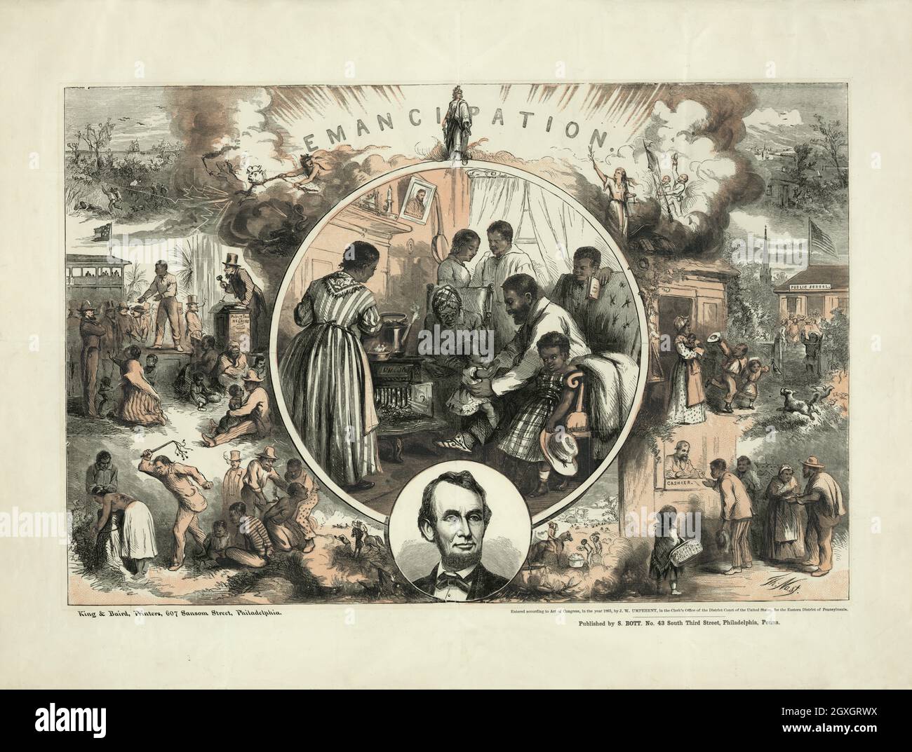 Usa anti slavery history historical archive archival hi-res stock ...