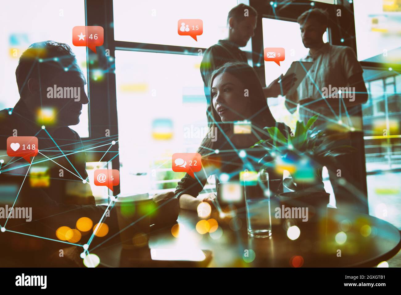 Worldwide interaction hi-res stock photography and images - Alamy