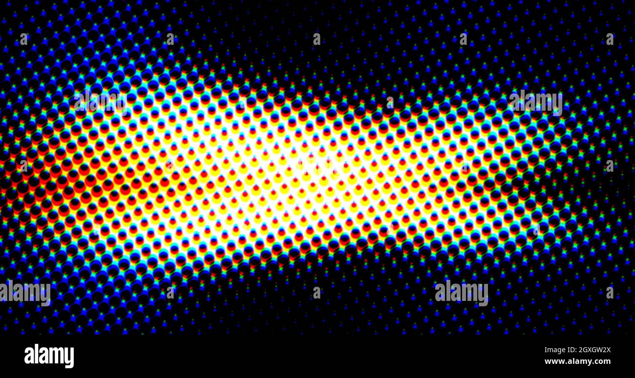 a Dots texture background color Stock Photo - Alamy