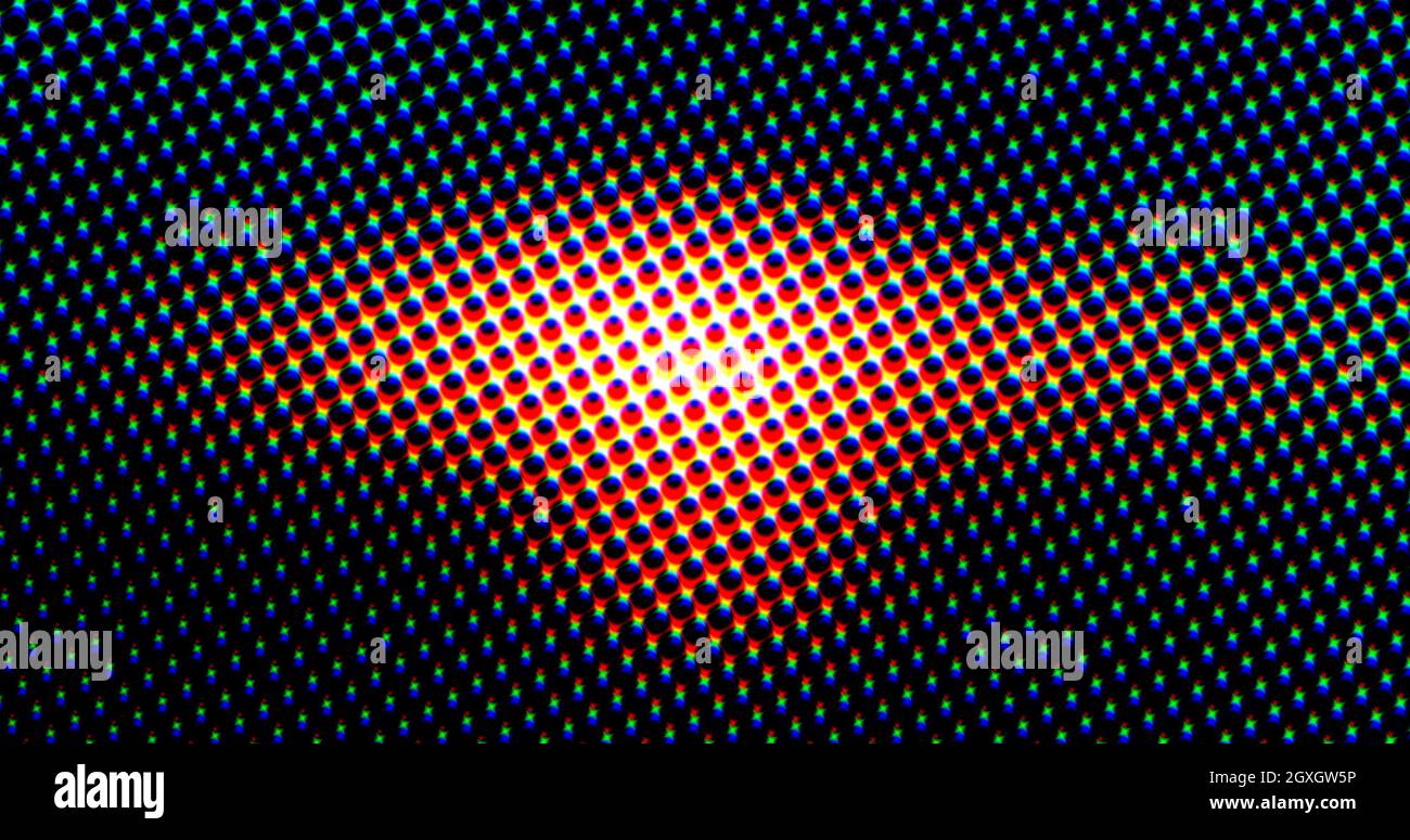 a Dots texture background color Stock Photo - Alamy