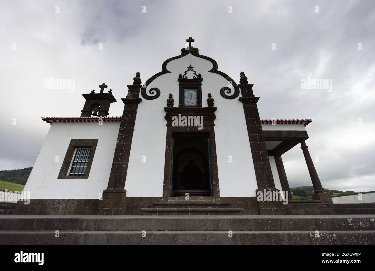 The church of Nossa Senhora da Paz, Sao Miguel, Azores Stock Photo - Alamy
