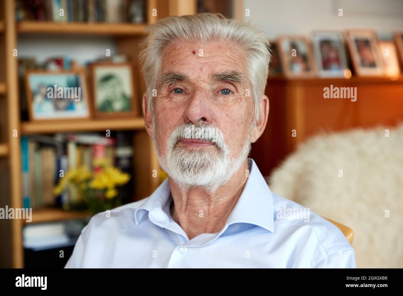 Hamburg, Germany. 05th Oct, 2021. Climate researcher Klaus Hasselmann ...