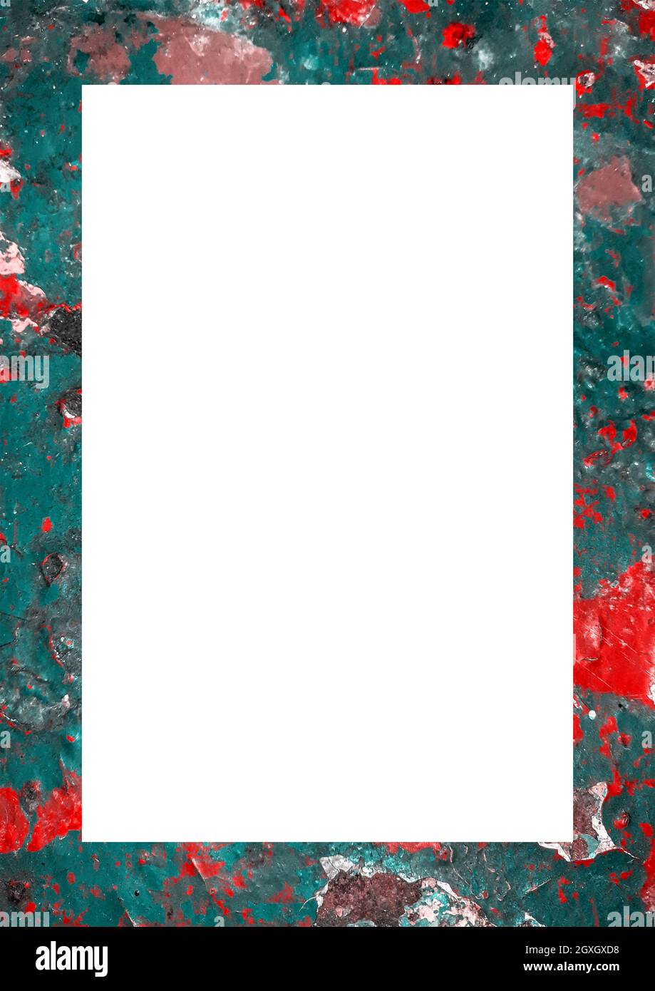 White frame background with decorated design borders Stock Photo - Alamy