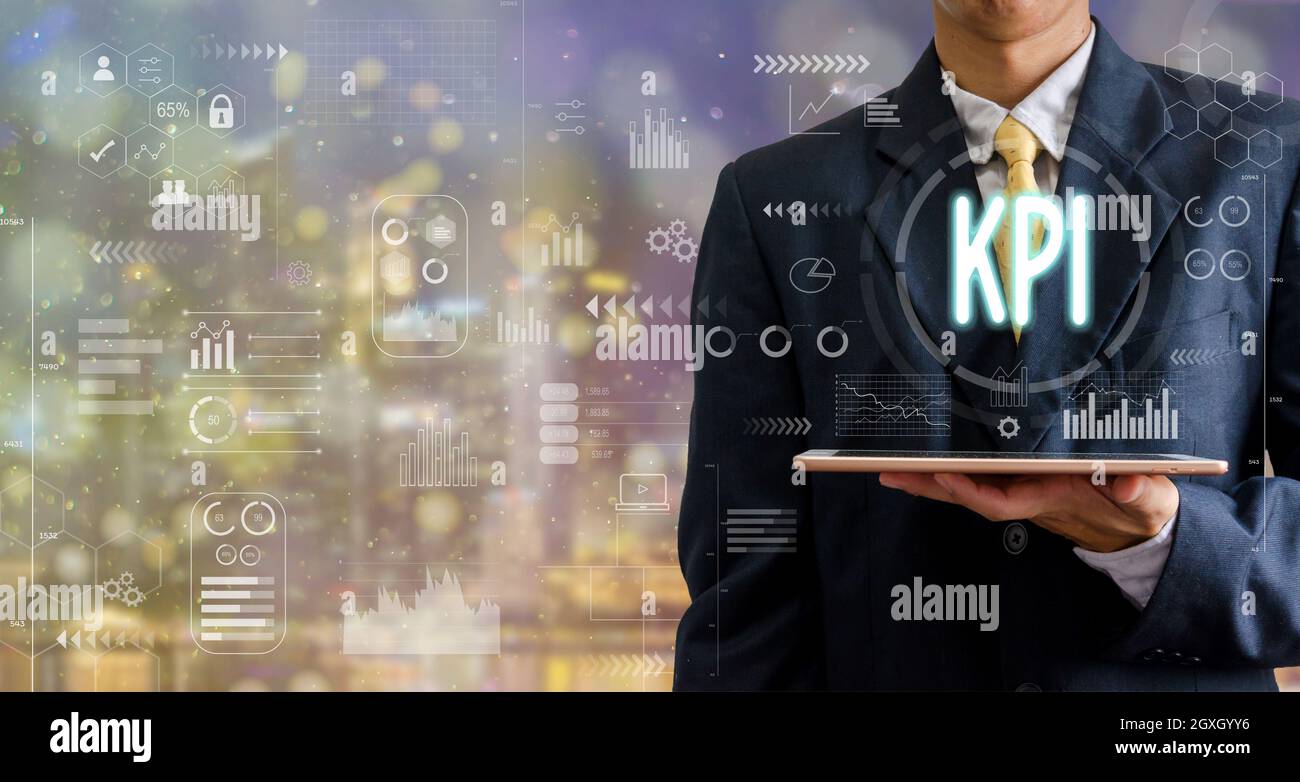 Kpi icon hi-res stock photography and images - Alamy