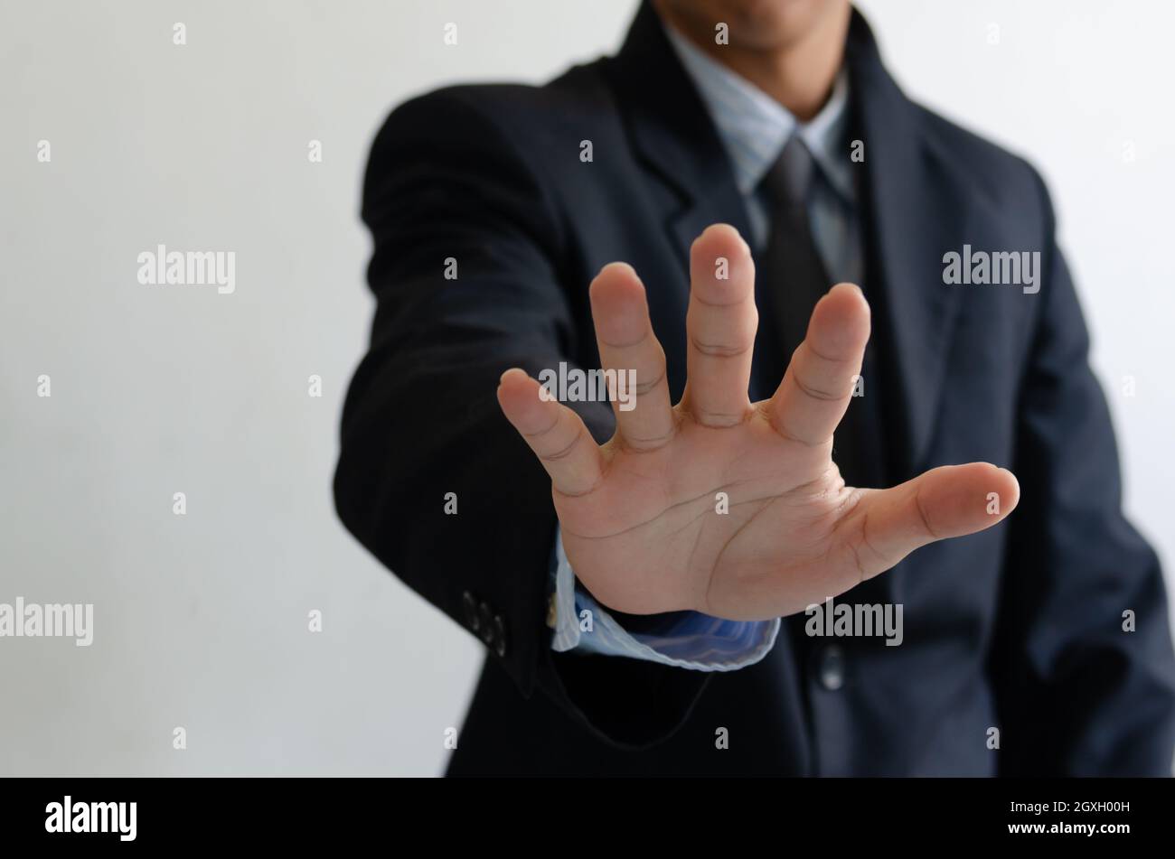 Five fingers point hi-res stock photography and images - Alamy