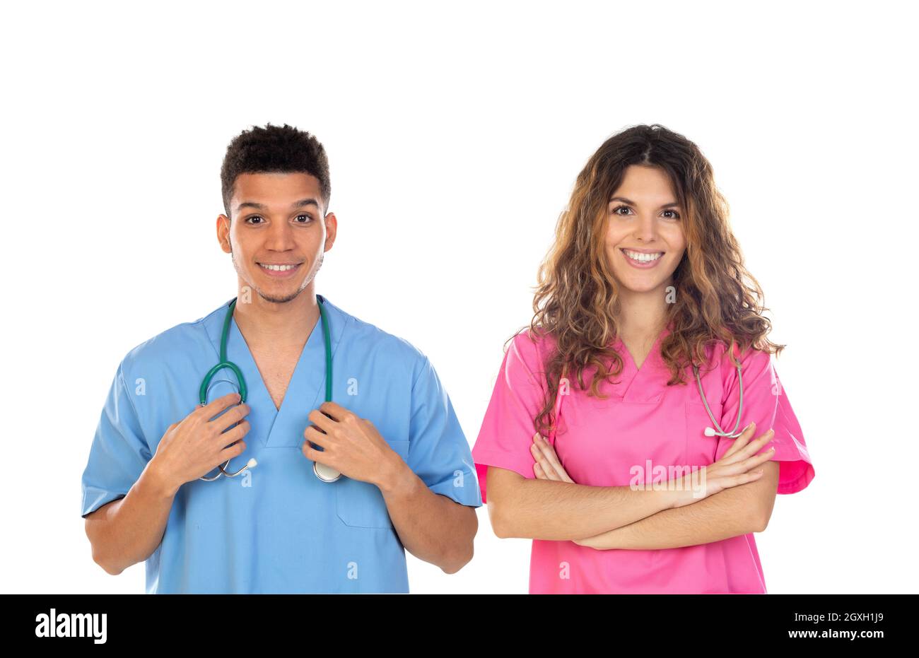 Pink uniforms hi-res stock photography and images - Alamy