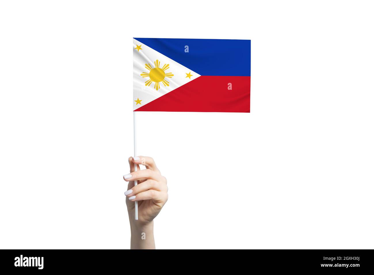 Philippines flag arm hi-res stock photography and images - Alamy
