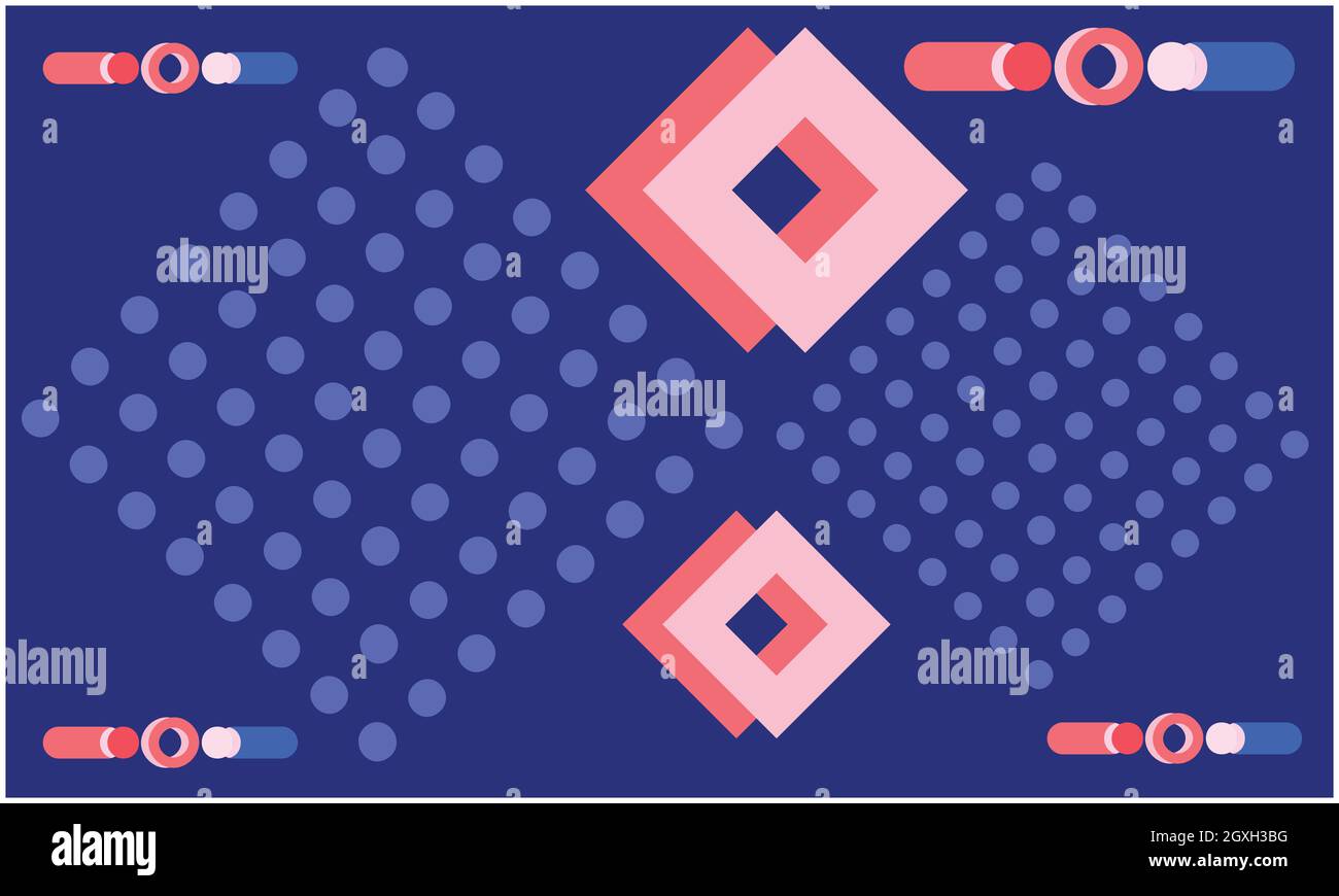 Dotted modern trendy design hi-res stock photography and images - Alamy