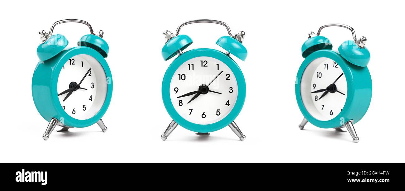 Teal clock hi-res stock photography and images - Alamy