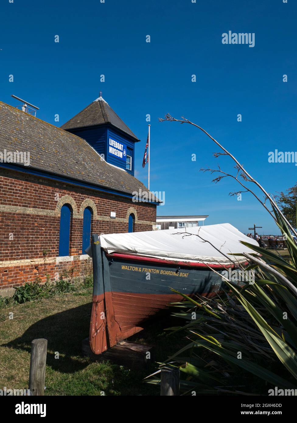 Harwich Lifeboat Museum with The Walton & Frinton Boarding Lifeboat ...